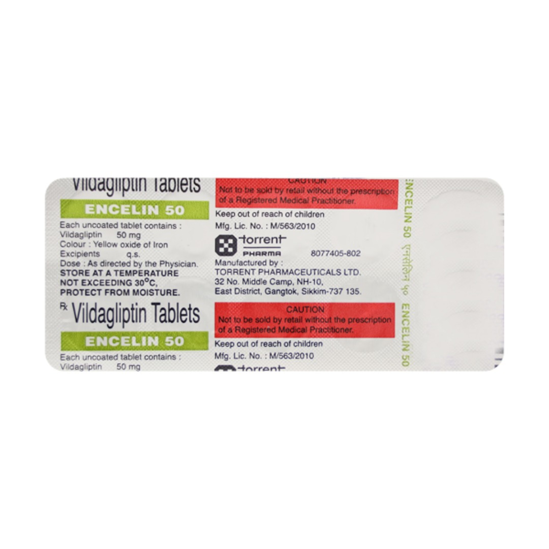 Encelin 50mg Tablet - Uses, Price, Side Effects, Substitute