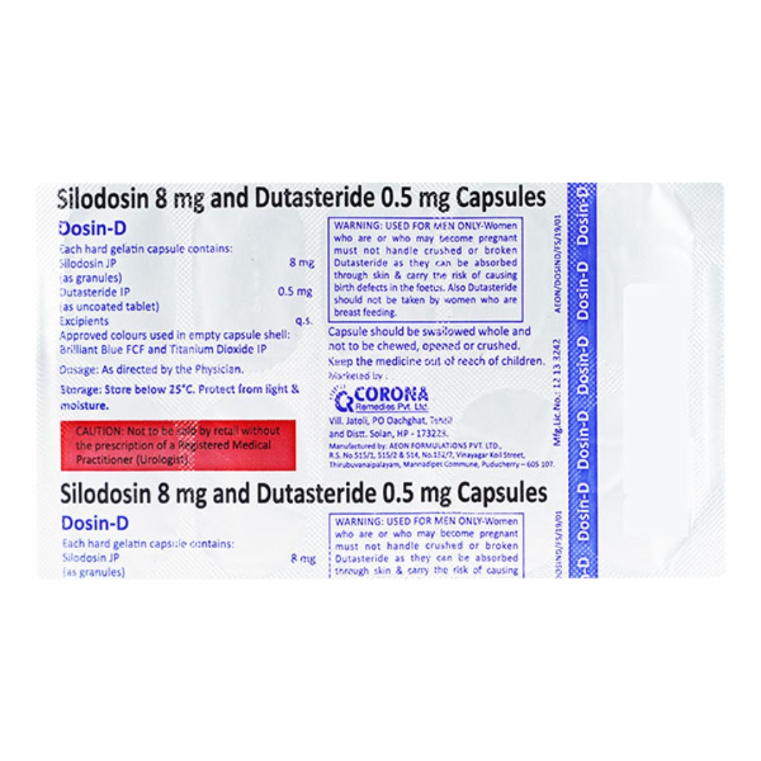 Dosin-D Capsule - Uses, Price, Side Effects, Substitute
