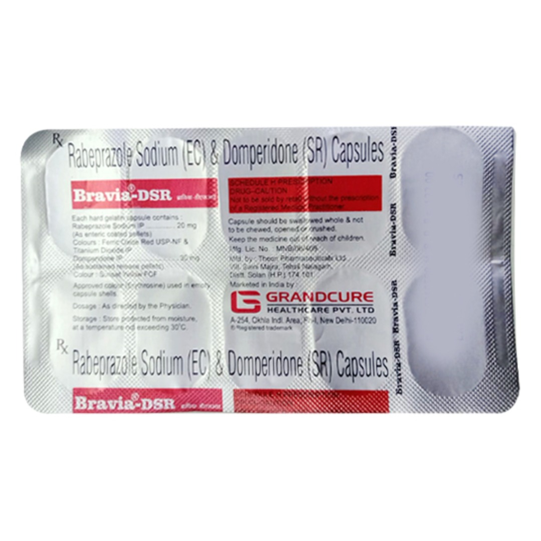Bravia-DSR Capsule - Uses, Price, Side Effects, Substitute