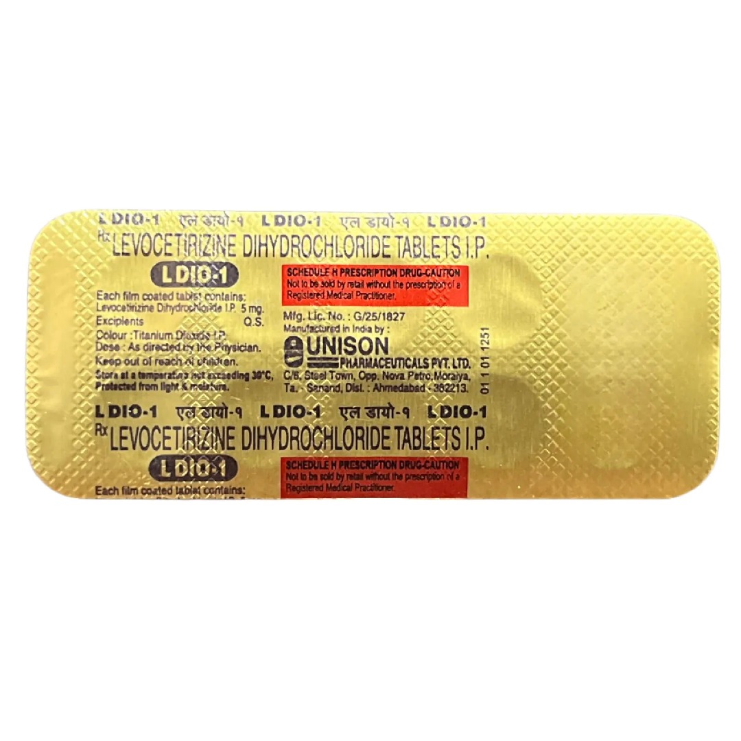 L Dio 1 Tablet - Uses, Price, Side Effects, Substitute