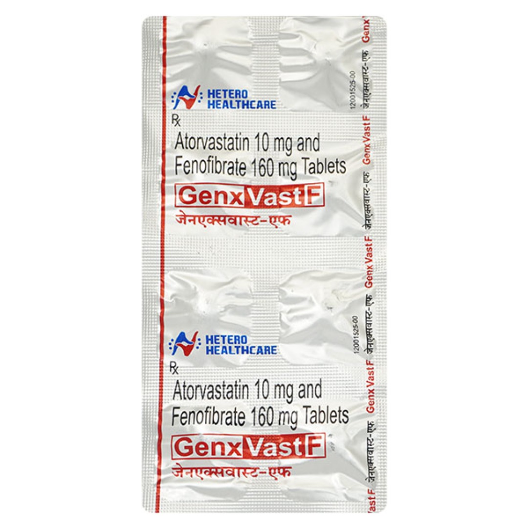 Genxvast F Tablet - Uses, Price, Side Effects, Substitute