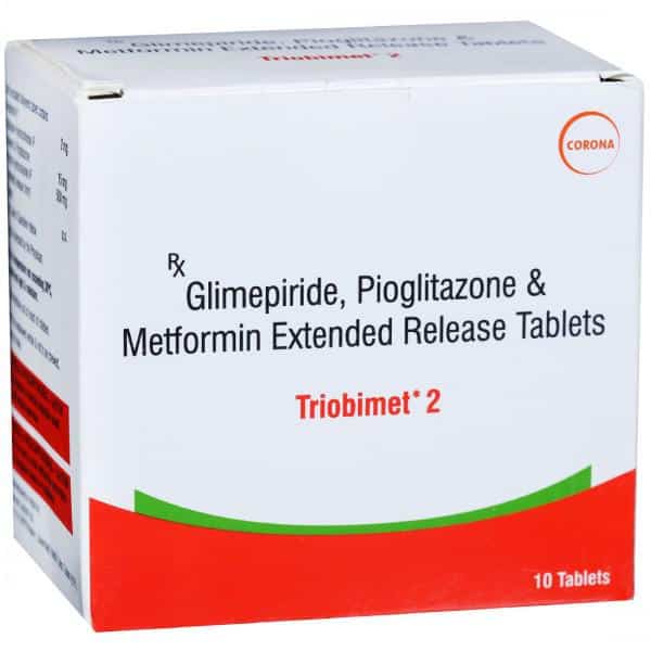 Triobimet 2 Tablet ER - Uses, Price, Side Effects, Substitute