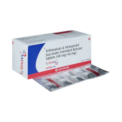 Telmaxx 50 Tablet ER - Uses, Price, Substitute, Side Effects and Benefits