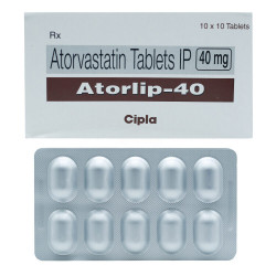 Atorlip 40 Tablet - Uses, Price, Side Effects, Substitute