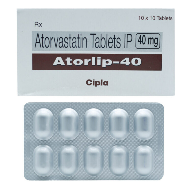 Atorlip 40 Tablet - Uses, Price, Substitute, Side Effects and Benefits