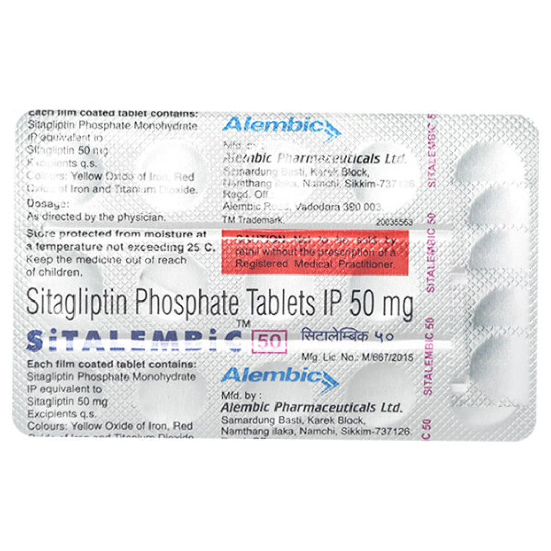 Sitalembic 50 Tablet - Uses, Price, Side Effects, Substitute