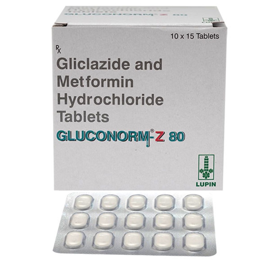 Gluconorm-Z 80 Tablet - Uses, Price, Substitute, Side Effects and Benefits