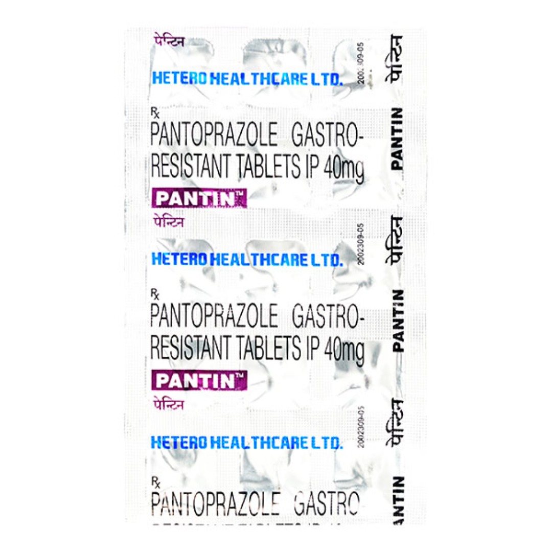 Pantin 40mg Tablet - Uses, Price, Side Effects, Substitute
