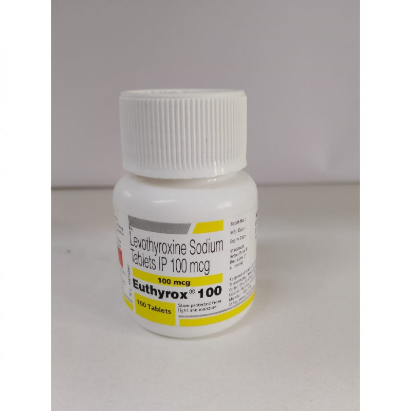 Euthyrox 100 Tablet - Uses, Price, Substitute, Side Effects and Benefits