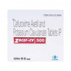 Zocef-CV 500 Tablet - Uses, Price, Side Effects, Substitute