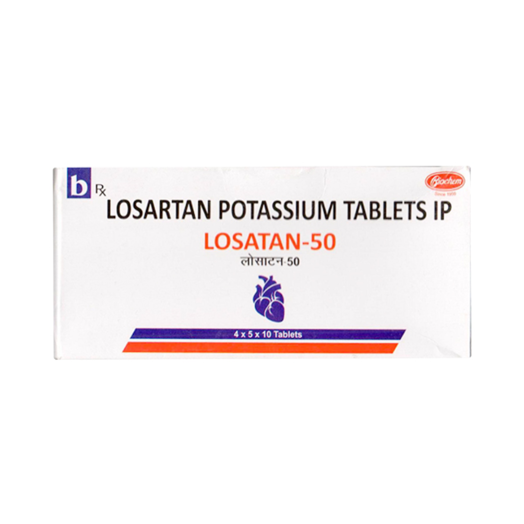 Losatan 50 Tablet - Uses, Price, Side Effects, Substitute