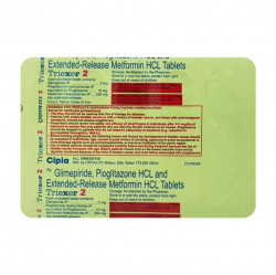 Triexer 2 Tablet ER - Uses, Price, Side Effects, Substitute