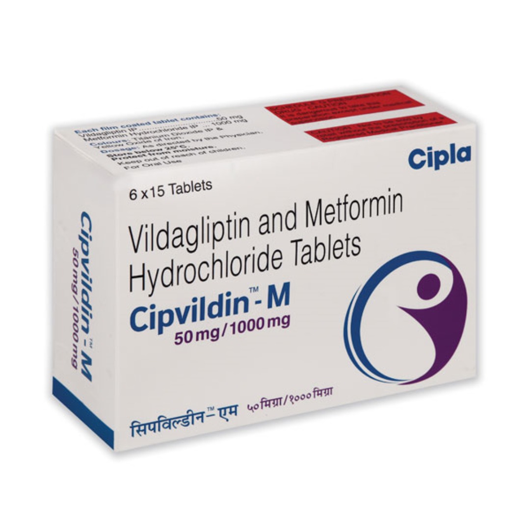 Cipvildin M 500mg/50mg Tablet - Uses, Price, Side Effects, Substitute