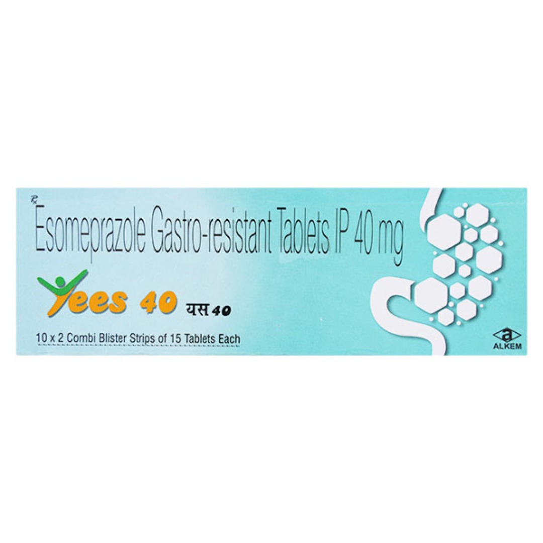 Yees 40 Tablet - Uses, Price, Side Effects, Substitute