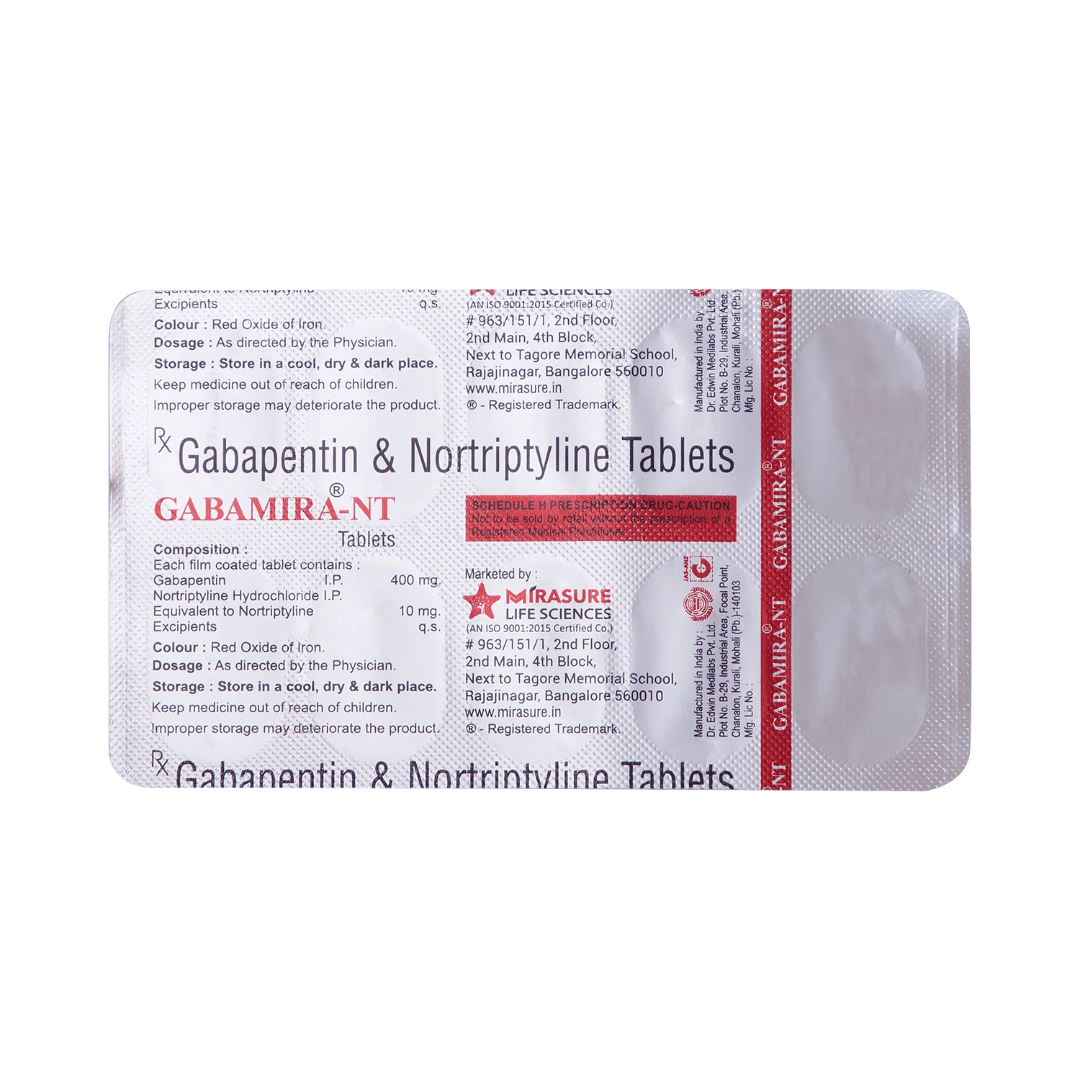 Gabamira NT Tablet - Uses, Price, Side Effects, Substitute