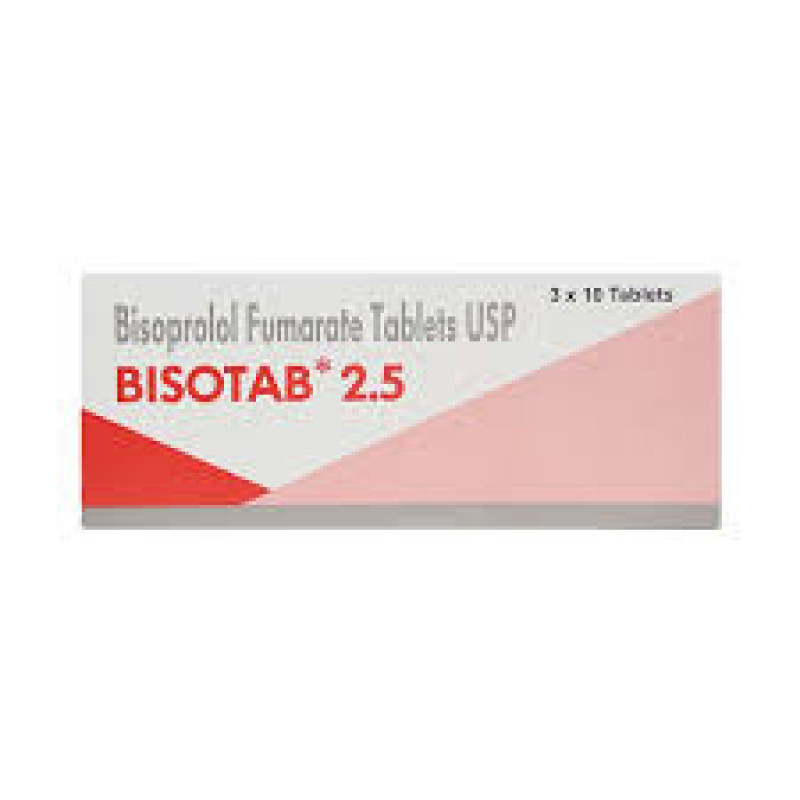 Bisotab 2.5 Tablet - Uses, Price, Substitute, Side Effects and Benefits