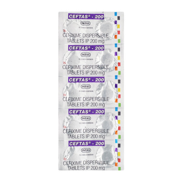 Ceftas 200 Tablet - Uses, Price, Side Effects, Substitute