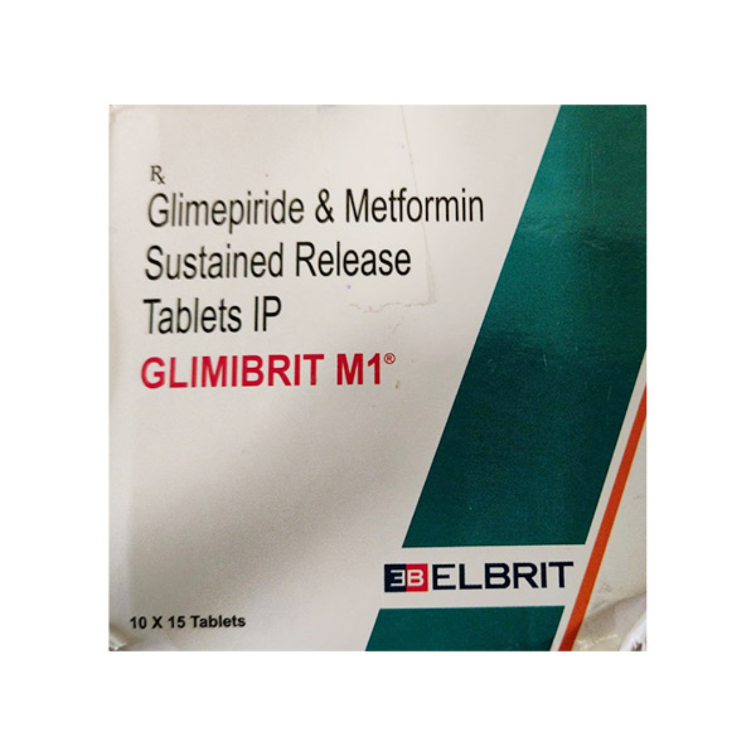 Glimibrit M 1 Tablet - Uses, Price, Side Effects, Substitute
