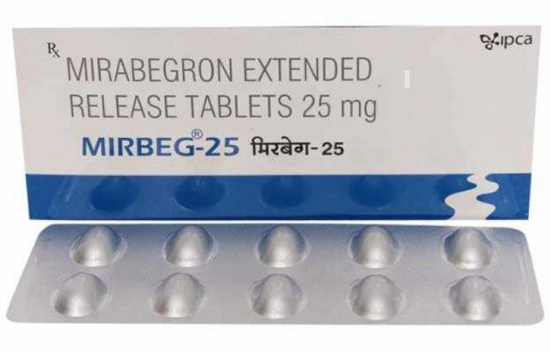 Mirbeg 25 Tablet ER - Uses, Price, Substitute, Side Effects and Benefits