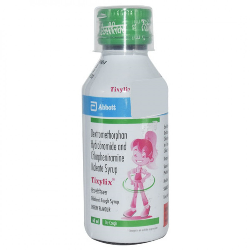 Tixylix Syrup Cherry - Uses, Price, Substitute, Side Effects and Benefits