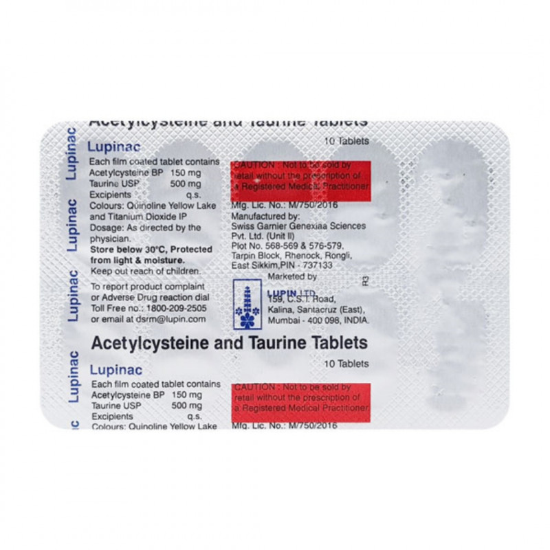 Lupinac Tablet - Uses, Price, Substitute, Side Effects and Benefits