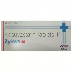 Zyrova 40 Tablet - Uses, Price, Side Effects, Substitute