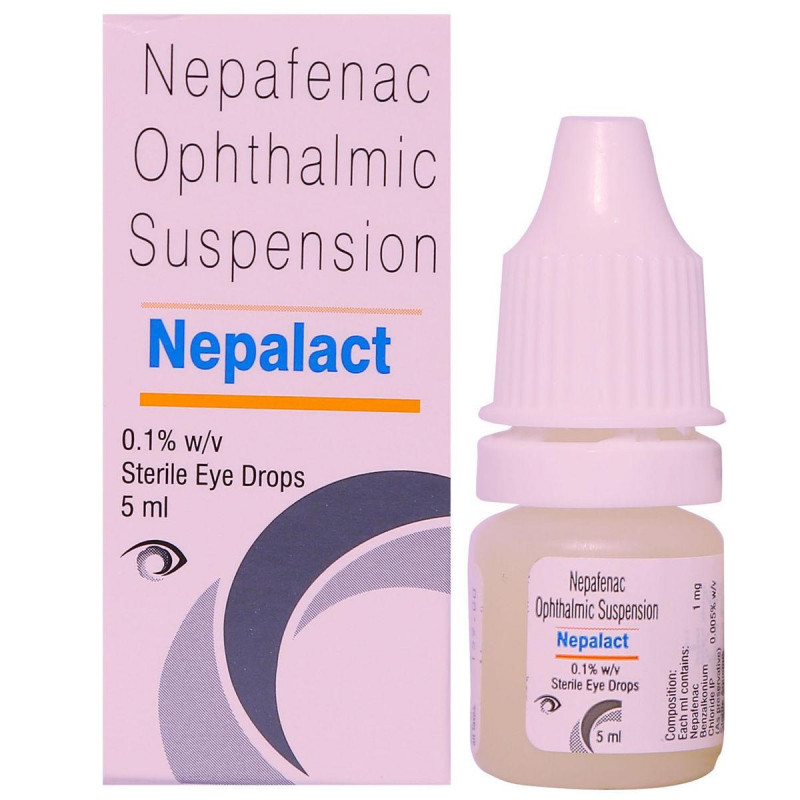 Nepalact Eye Drop - Uses, Price, Substitute, Side Effects and Benefits