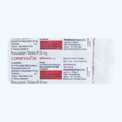 Consivas 20 Tablet - Uses, Price, Side Effects, Substitute