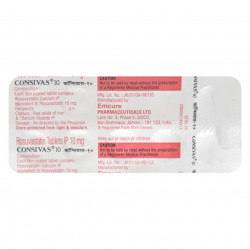 Consivas 10 Tablet - Uses, Price, Side Effects, Substitute