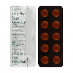 Ginkoba 40 Tablet - Uses, Price, Side Effects, Substitute