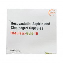 Rosuless-Gold 10 Capsule - Uses, Price, Side Effects, Substitute