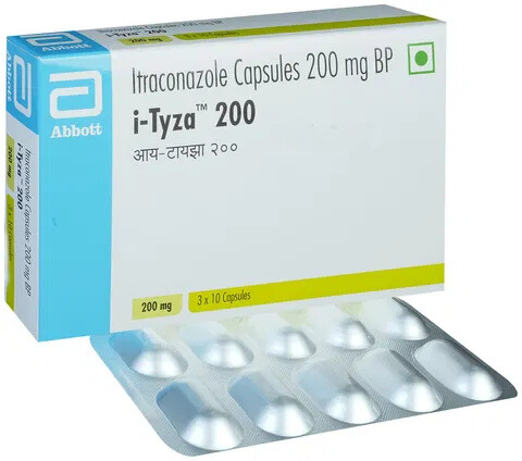 I-Tyza 200 Capsule - Uses, Price, Side Effects, Substitute