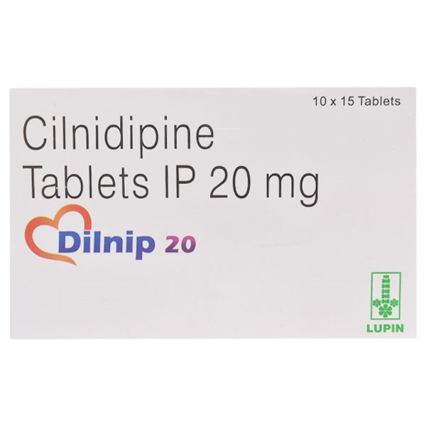Dilnip 20 Tablet - Uses, Price, Substitute, Side Effects and Benefits