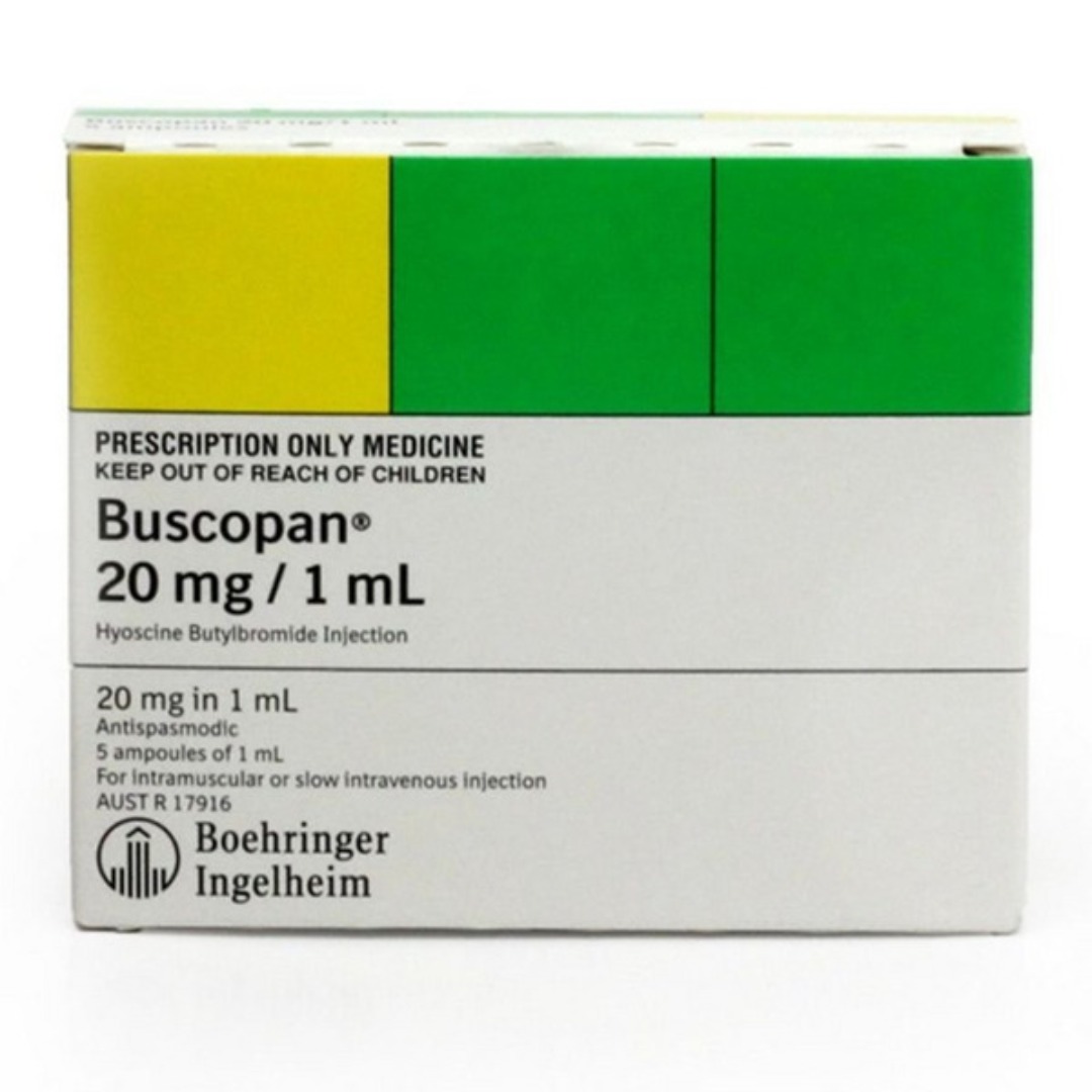 Buscopan 20mg Injection - Uses, Price, Side Effects, Substitute