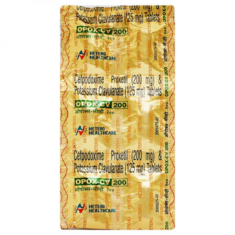 Opox CV 200 Tablet - Uses, Price, Substitute, Side Effects and Benefits