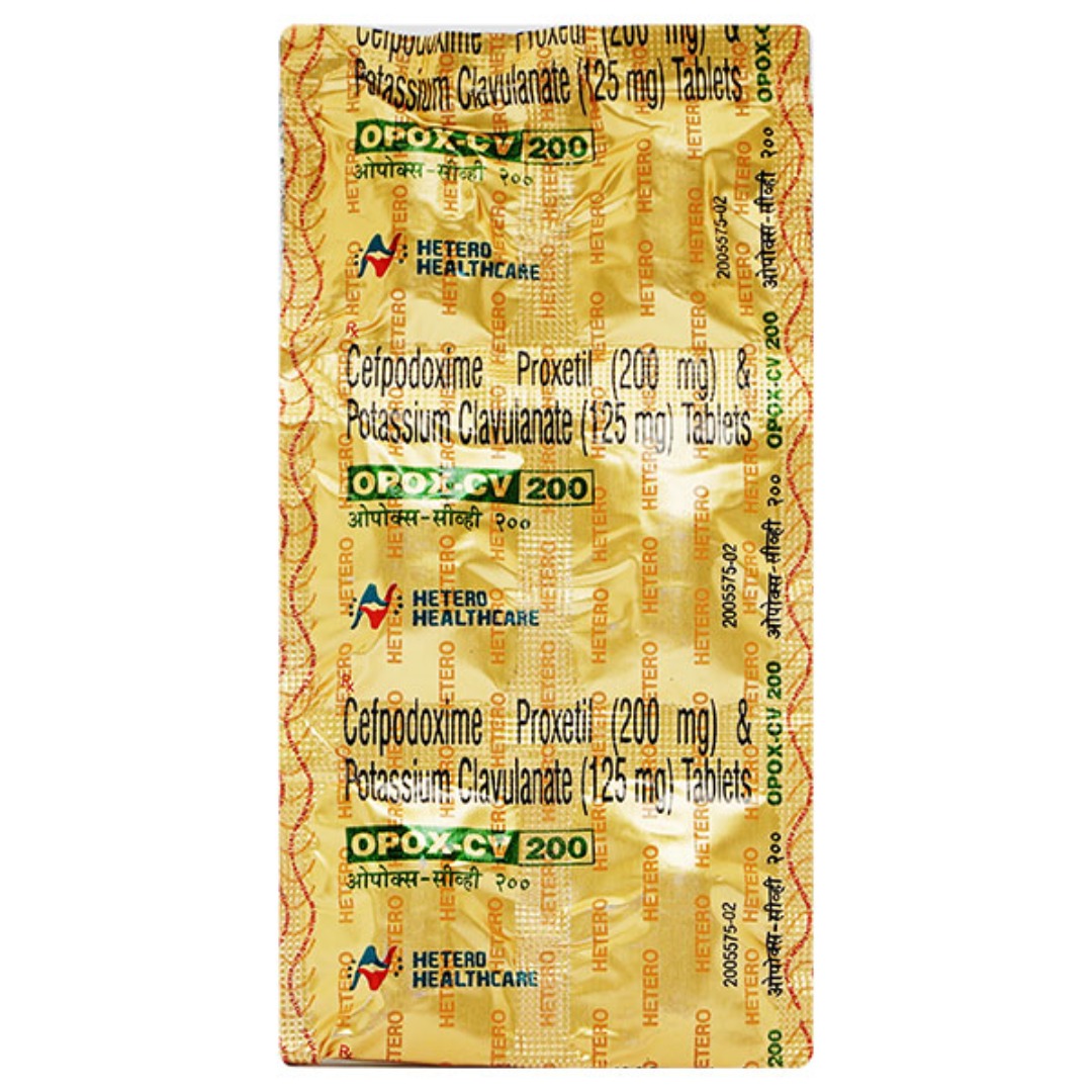 Opox CV 200 Tablet - Uses, Price, Side Effects, Substitute