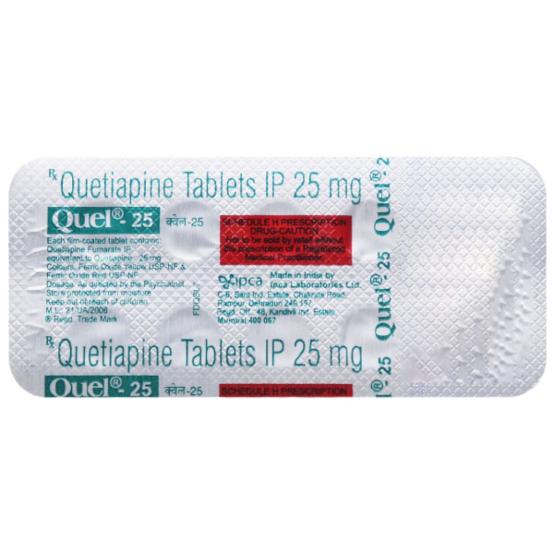 Quel 25mg Tablet - Uses, Price, Side Effects, Substitute
