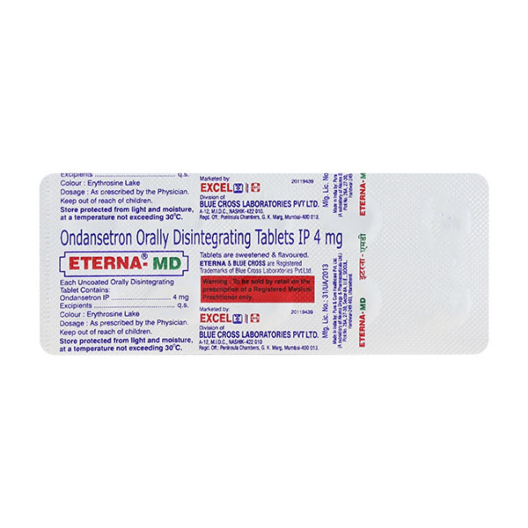 Eterna 4mg Tablet MD - Uses, Price, Side Effects, Substitute