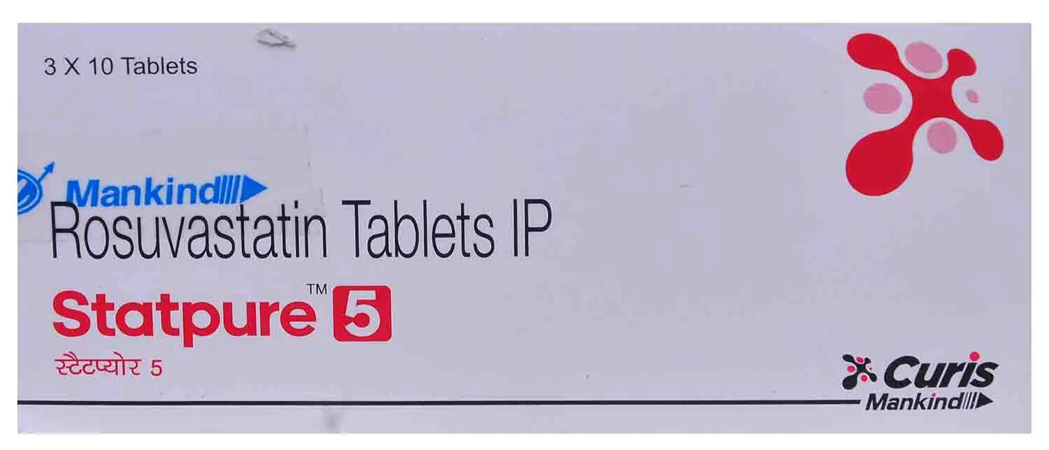 Statpure 5mg Tablet - Uses, Price, Side Effects, Substitute