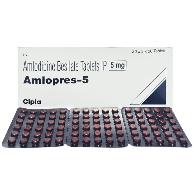 Amlopress 5mg Tablet - Uses, Price, Substitute, Side Effects and Benefits