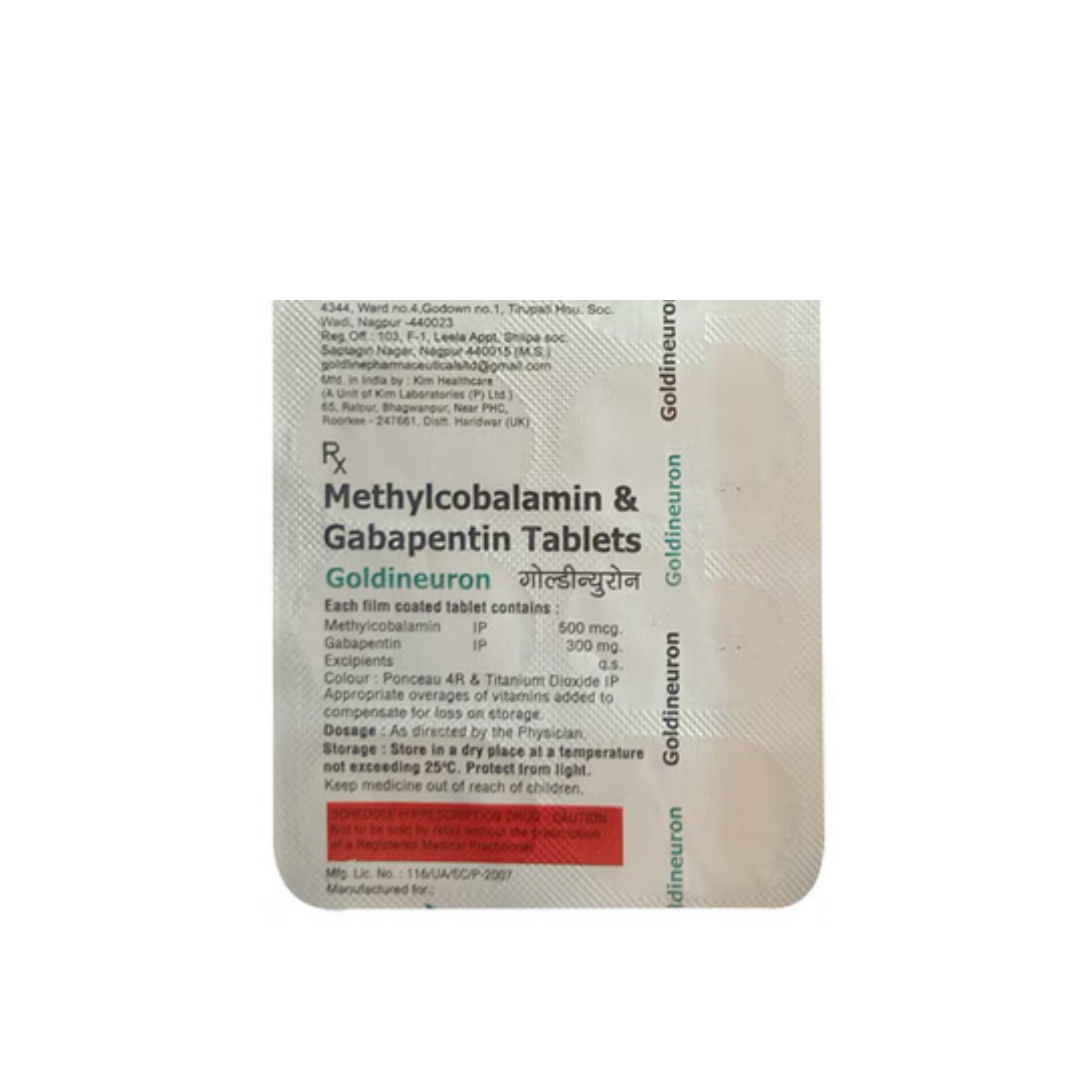 Goldineuron Tablet - Uses, Price, Side Effects, Substitute