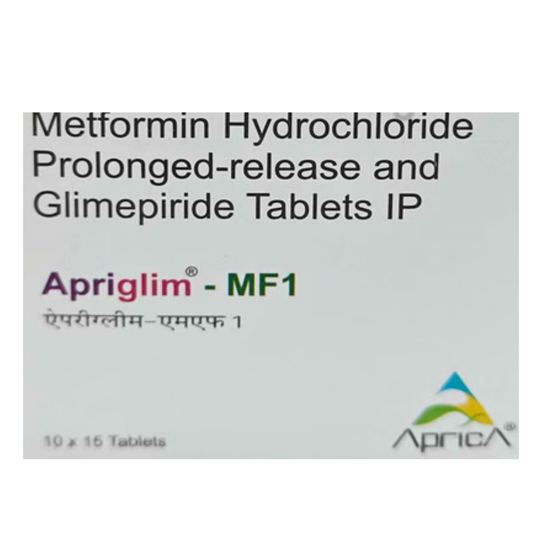 Apriglim-MF 1 Tablet PR - Uses, Price, Side Effects, Substitute