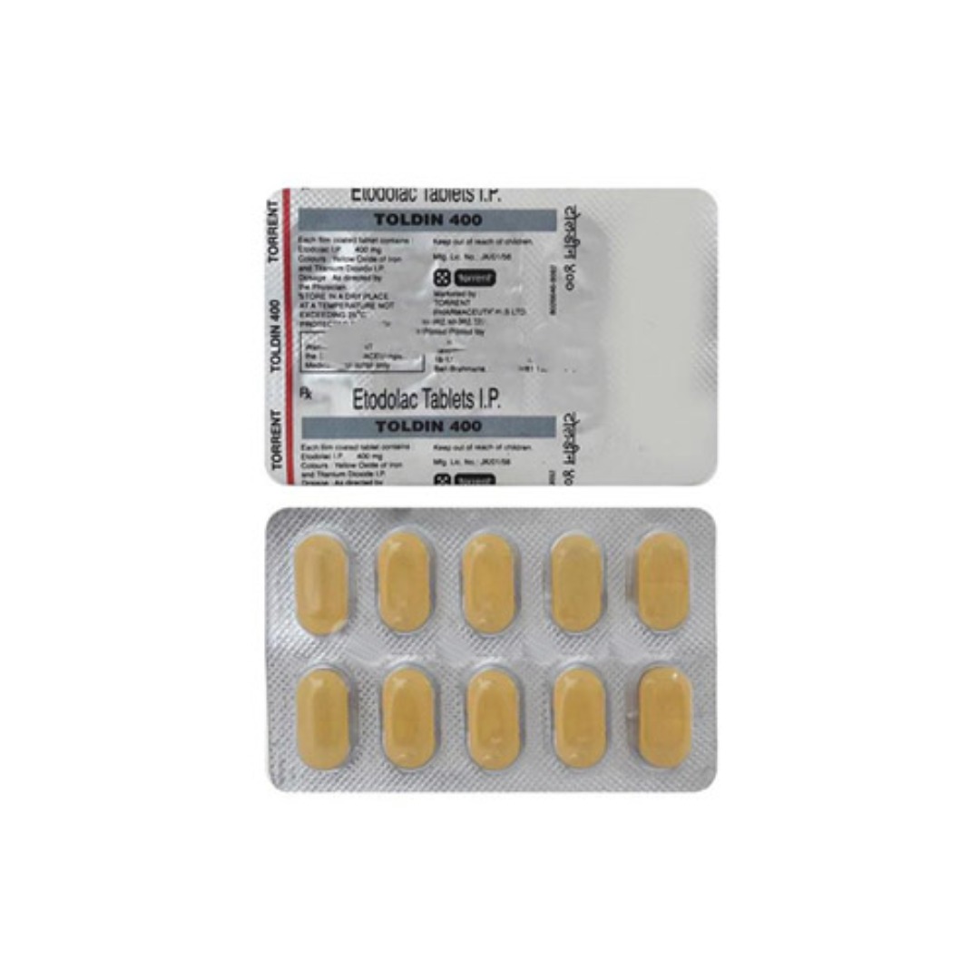 Toldin 400 Tablet - Uses, Price, Side Effects, Substitute