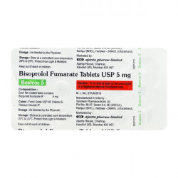 Besicor 5 Tablet - Uses, Price, Side Effects, Substitute