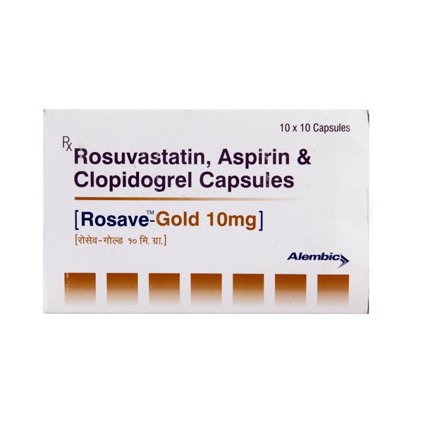 Rosave-Gold 10mg Capsule - Uses, Price, Side Effects, Substitute