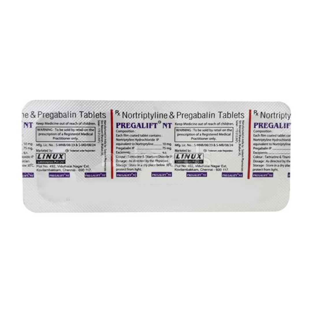 Pregalift NT Tablet - Uses, Price, Side Effects, Substitute