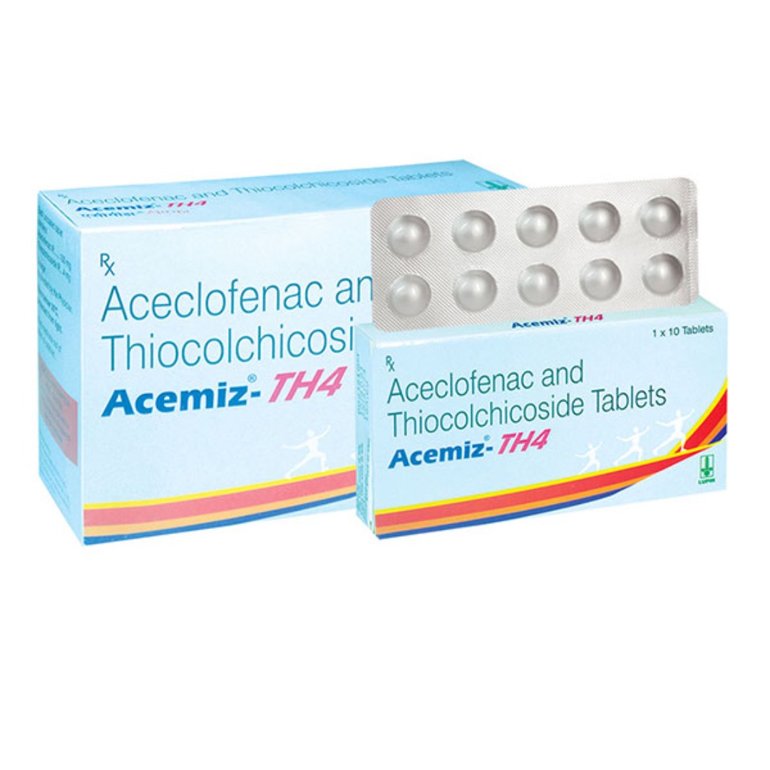 Acemiz TH4 Max Tablet - Uses, Price, Side Effects, Substitute