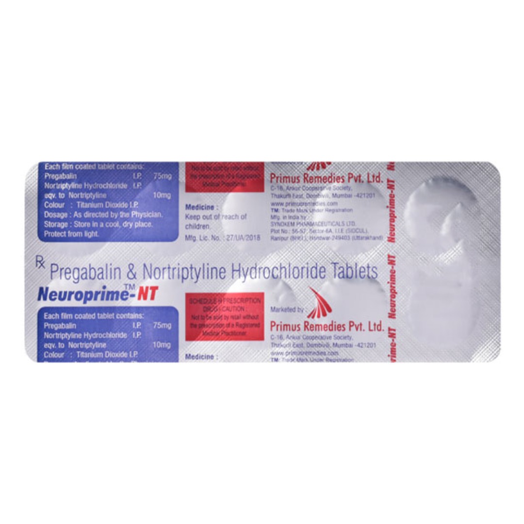 Neuroprime NT Tablet - Uses, Price, Side Effects, Substitute