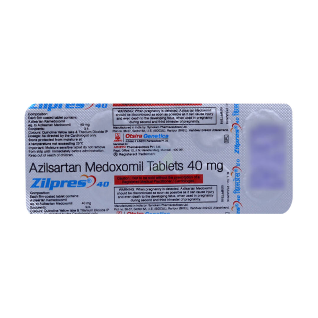 Zilpres 40 Tablet - Uses, Price, Side Effects, Substitute