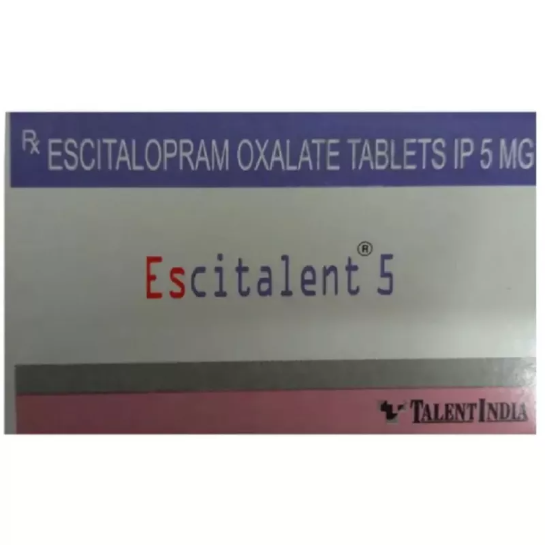 Escitalent 5 Tablet - Uses, Price, Substitute, Side Effects and Benefits